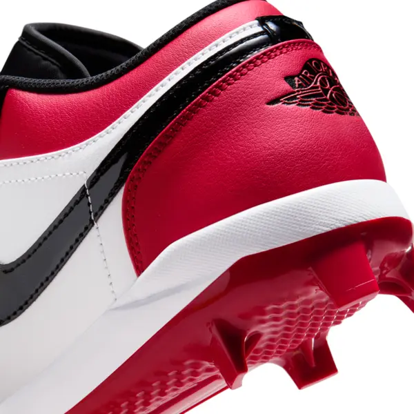 JORDAN 1 Retro Mcs Low Baseball Cleats - Red