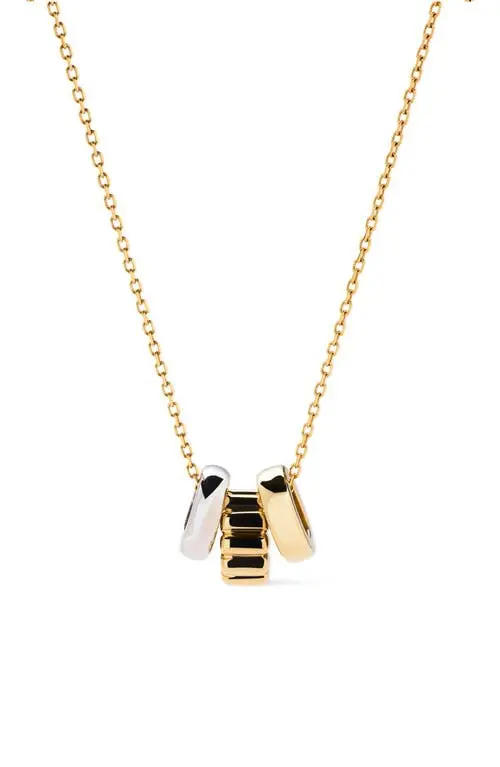 ANA LUISA Two-tone Pendant Necklace - Gold