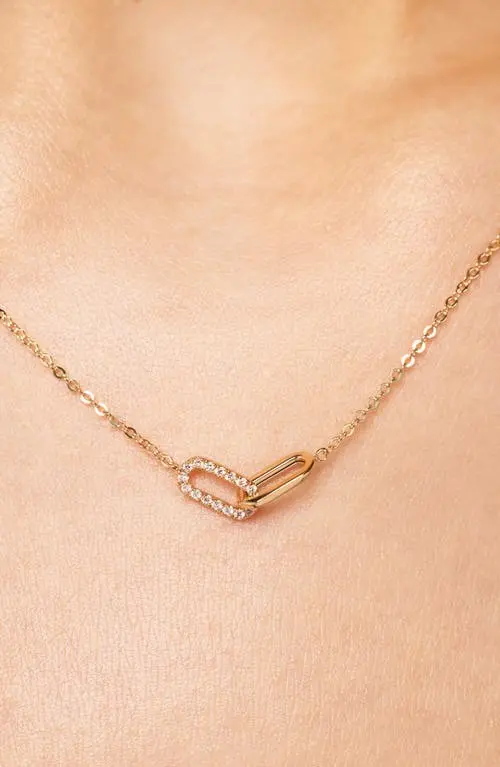 ANA LUISA Diamond Link Chain Necklace