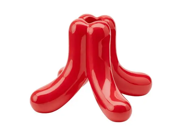 IKEA X Gustaf Westman Vinterfint Candlestick - Red