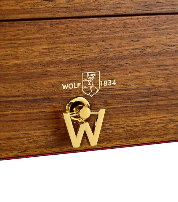Wolf Nutcracker Musical Jewellery Box