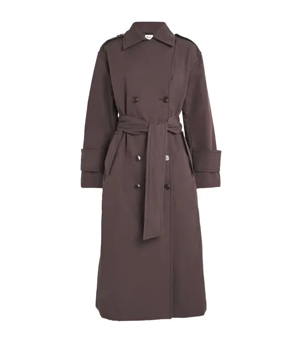 Stylein Padded Sandra Trench Coat - Brown