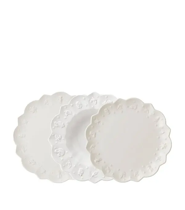 VILLEROY & BOCH Set Of 12 Toy‘s Delight Royal Classic Plates - White