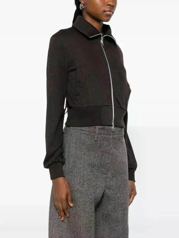 Our Legacy Two-way Zip Funnel Neck Jacket