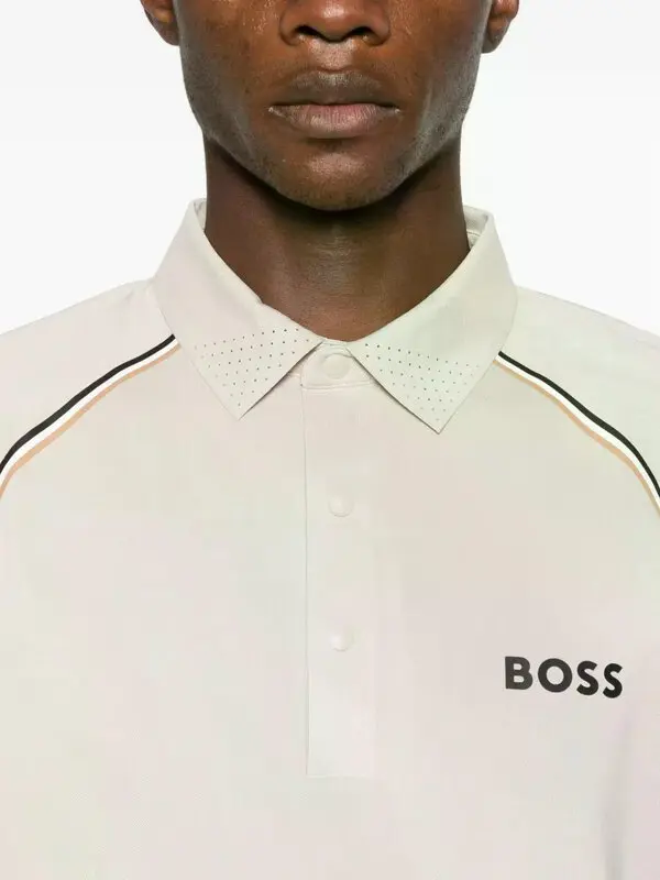 BOSS Logo-detail Polo Shirt