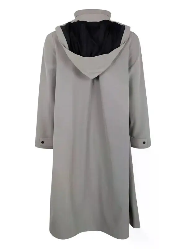 Rains A-line Hooded Softshell Raincoat - Grey