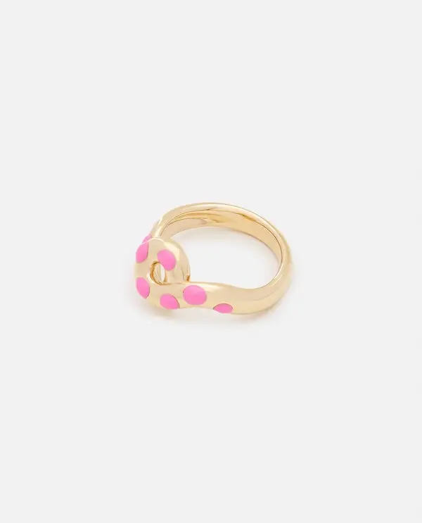 Bea Bongiasca Polka Dot Wave Ring - Rose