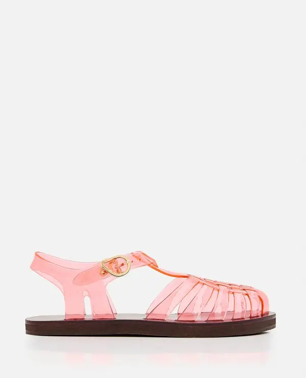 ANCIENT GREEK SANDALS Homeria Jelly Sandals - Rose