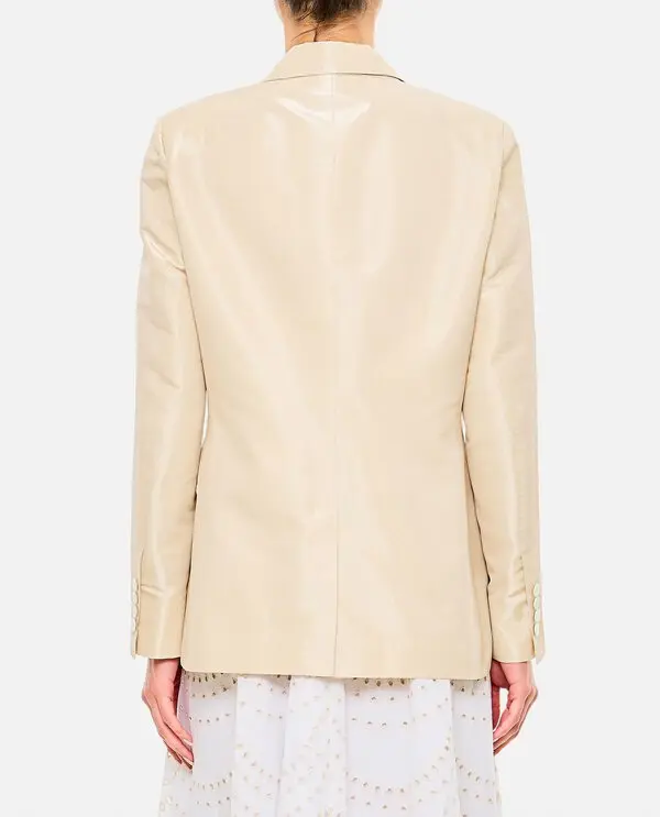 Alberto Biani Double-breasted Blazer - Beige