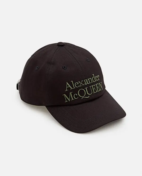 Alexander McQueen Baseball Cap - Black