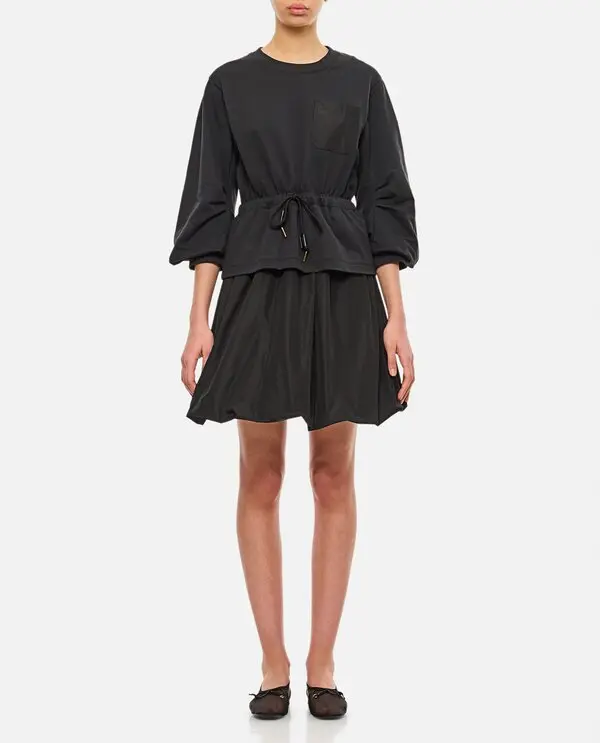 Moncler Dress With Drawstring Waist