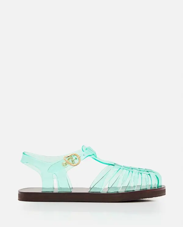 ANCIENT GREEK SANDALS Homeria Jelly Sandals - Sky Blue