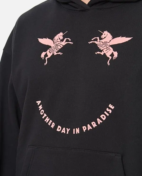 Givenchy Hooded Sweatshirt With Unicorn Embroidery