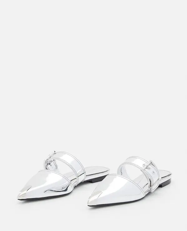Alexander McQueen Mirror Pointed Sandals