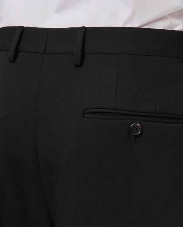LANVIN Wool Straight-leg Trousers