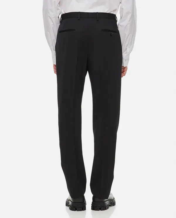 LANVIN Wool Straight-leg Trousers