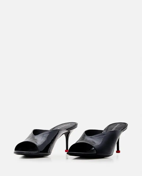 Alexander McQueen Leather Mule Sandals