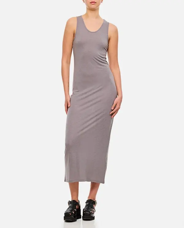 Loulou De Saison Knit Tank Dress - Grey