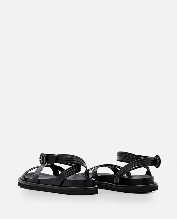 GIANVITO ROSSI Nappa Braided Sandals