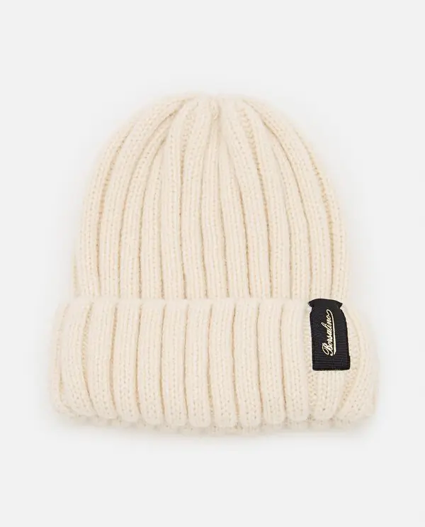 Borsalino Cashmere Beanie - Beige