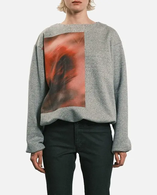 TANAKA Printed Crewneck Sweatshirt