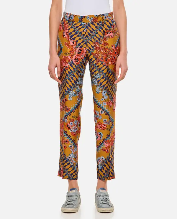 Alberto Biani Printed Trousers - Multicolor