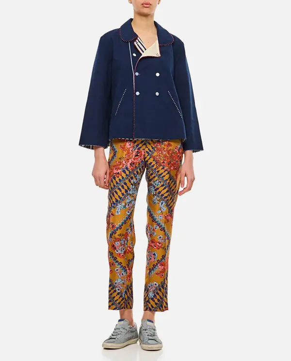 Alberto Biani Printed Trousers - Multicolor