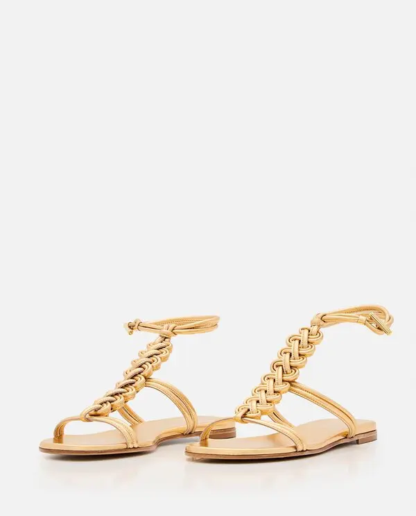 GIANVITO ROSSI Woven Sandals