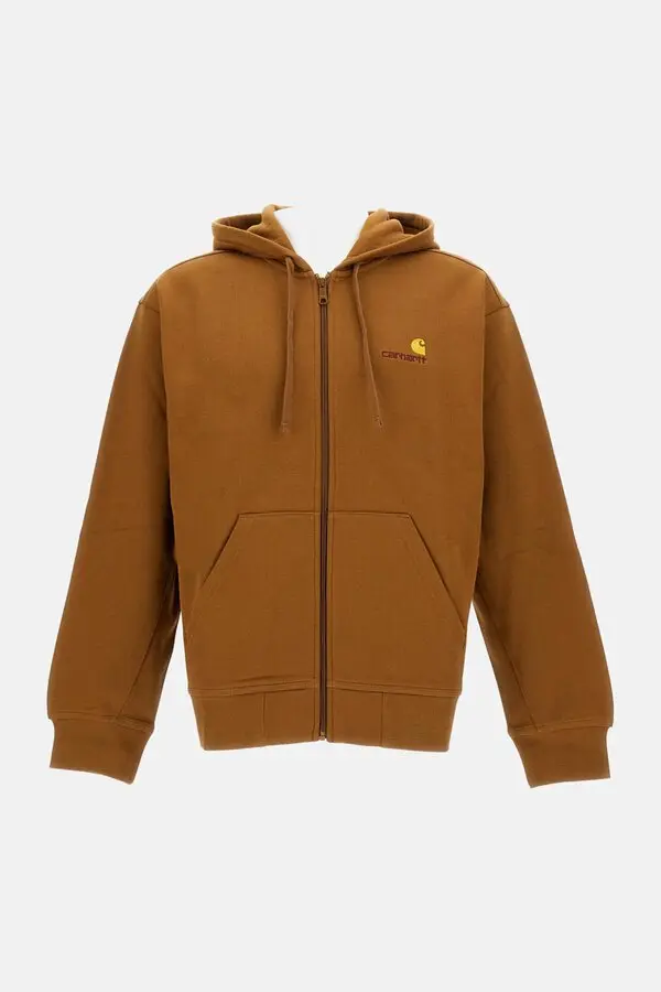 Carhartt Work In Progress American Script Zip-up Hoodie