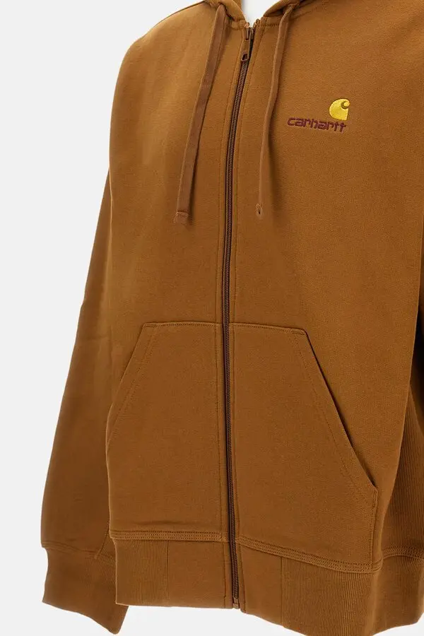 Carhartt Work In Progress American Script Zip-up Hoodie