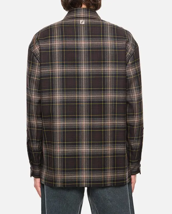 Fendi Tartan Blazer - Multicolor
