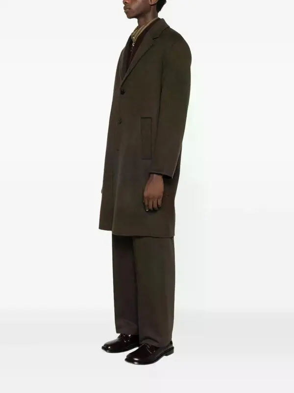 AMARANTO Buttoned Single-breasted Coat