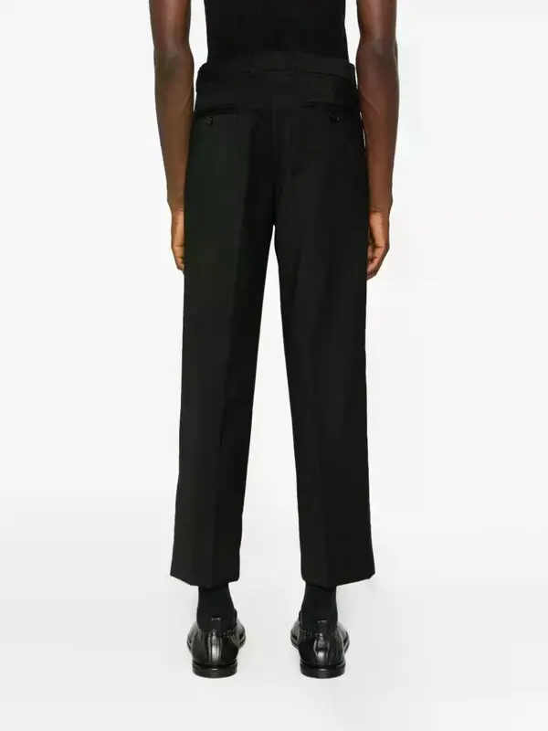 AMARANTO Pleated Front Trousers