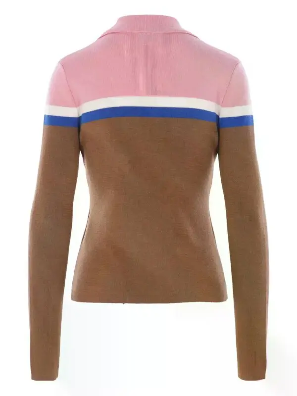 ZOMER Logo-patch Zip-fastening Cardigan