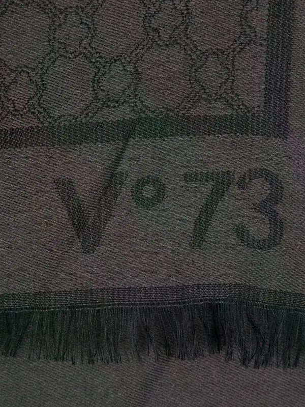 V°73 Logo-pattern Scarf