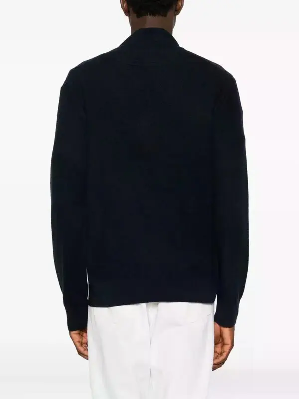 Zegna Half-zip Sweater - Black