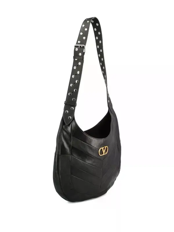 Valentino Garavani Hoboho Chevron Pattern Shoulder Bag