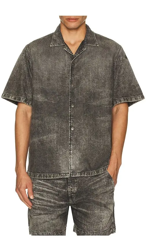 DIESEL® D-nabil Shirt In . Also - Black