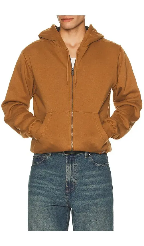 Dickies Full Zip Thermal Lined Fleece Hoodie