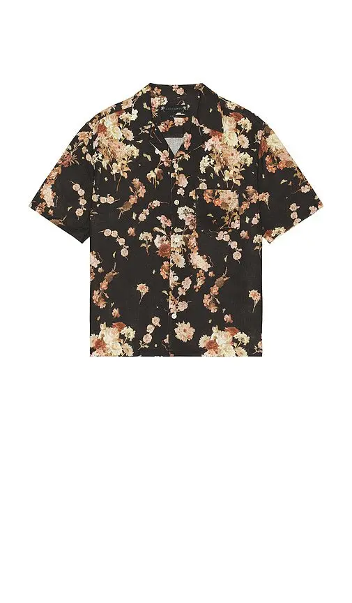 ALLSAINTS Armada Shirt In . Also - Black
