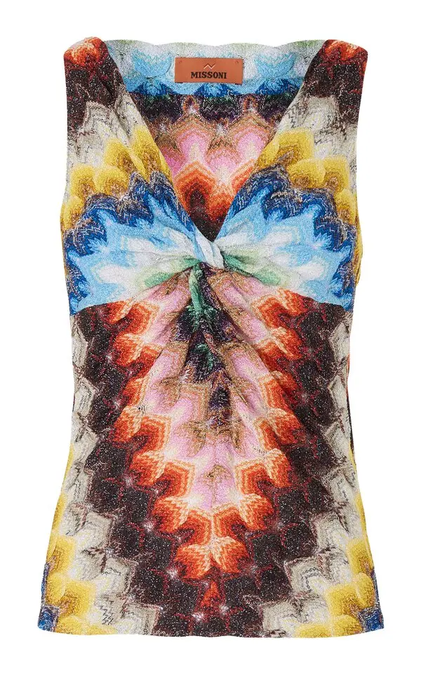 Missoni Twisted Knit Tank - Multi
