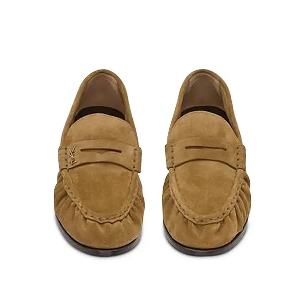 Saint Laurent Suede Le Loafers