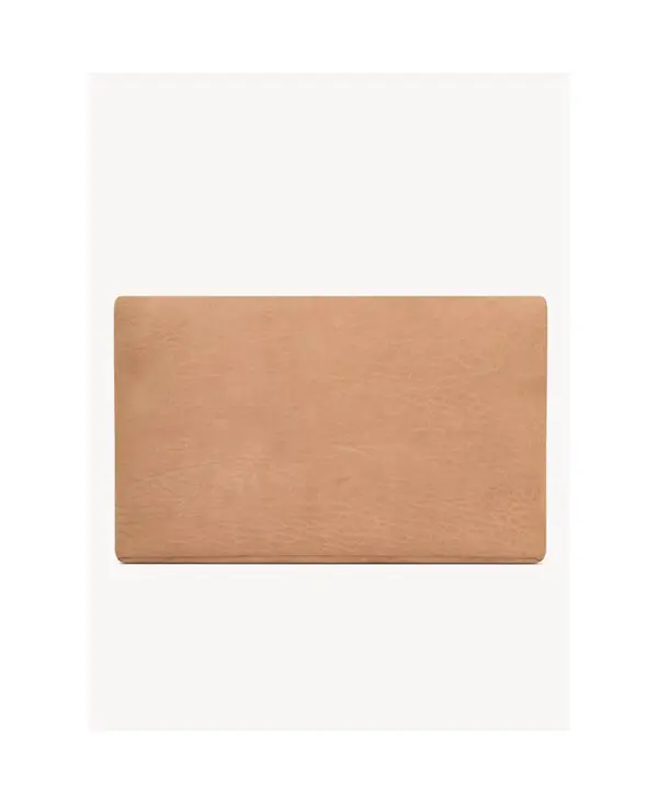 Saint Laurent Cassandre Large Envelope Pouch - Honey Caramel