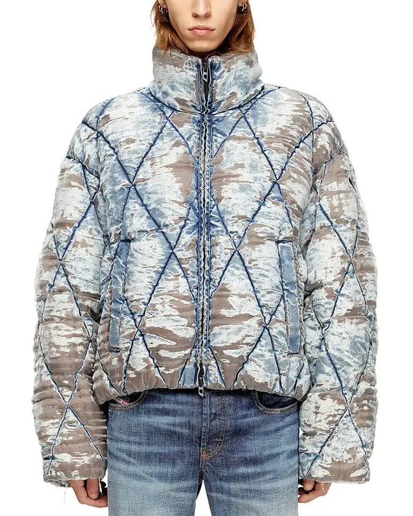 DIESEL® Quilted Denim Jacket