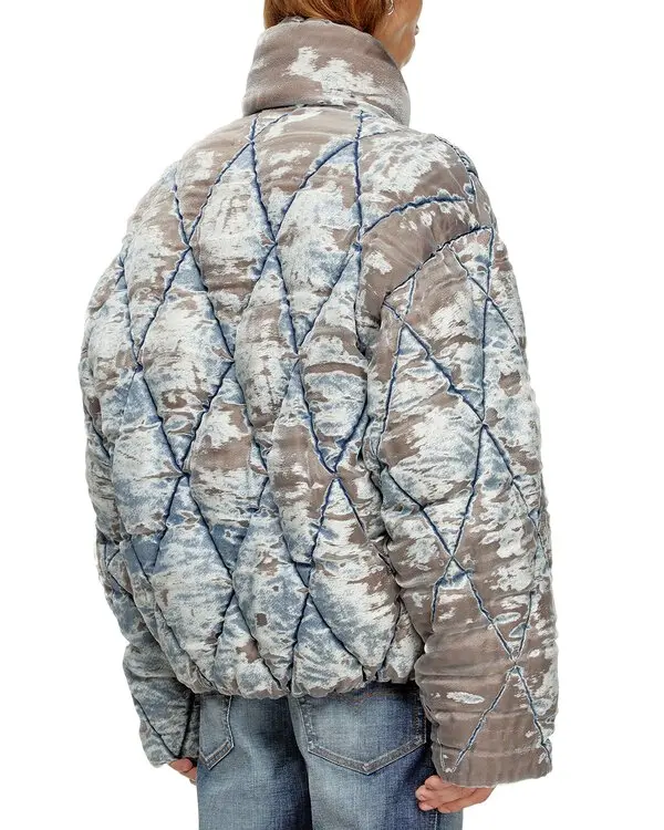 DIESEL® Quilted Denim Jacket