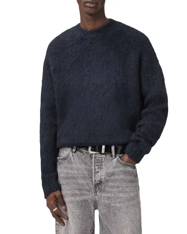 ALLSAINTS Coby Crewneck Sweater - Ink Blue