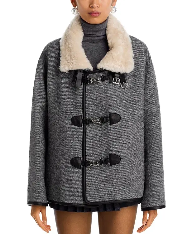 IRO PARIS Kasson Coat - Mixed Grey