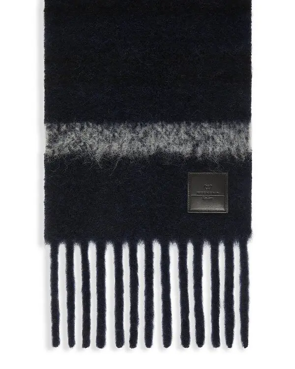 Max Mara Ugolina Alpaca Blend Scarf - Midnight Blue