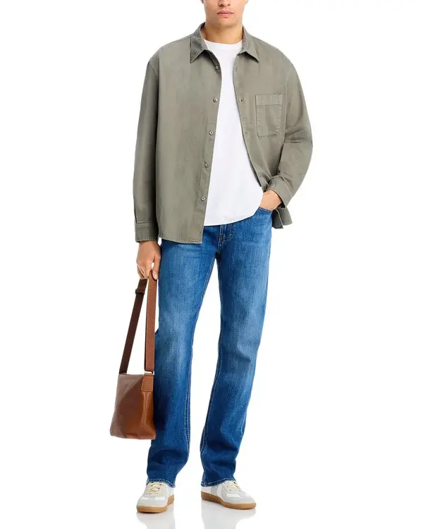 FRAME Long Sleeve Modern Shirt - Smokey Green
