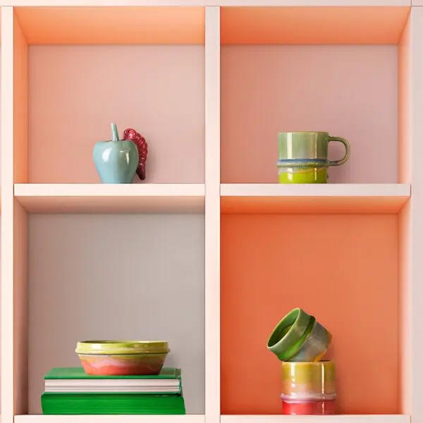 Rosendahl Poppery Mug, Apple Green, Mint, Yellow